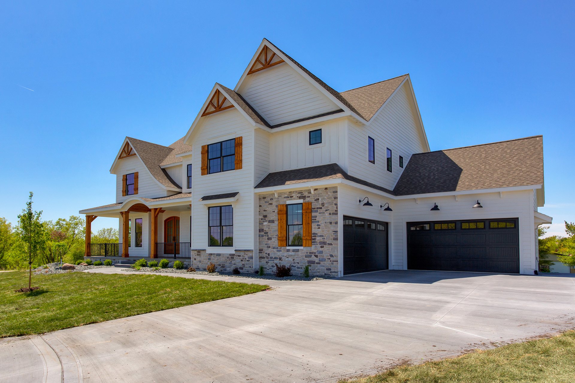 Modern Country Two Story | Ankeny, IA | Camden West Estates | New Home ...