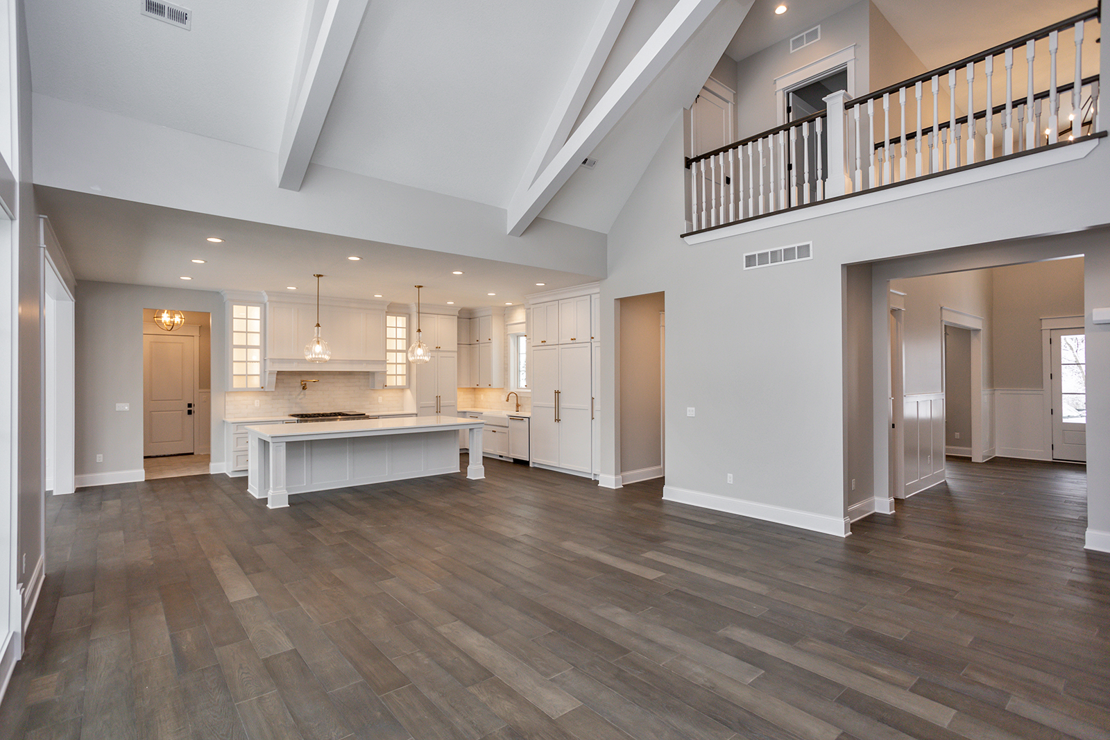 Modern Colonial Estate | Ankeny, IA | New Home Gallery | Strahan ...