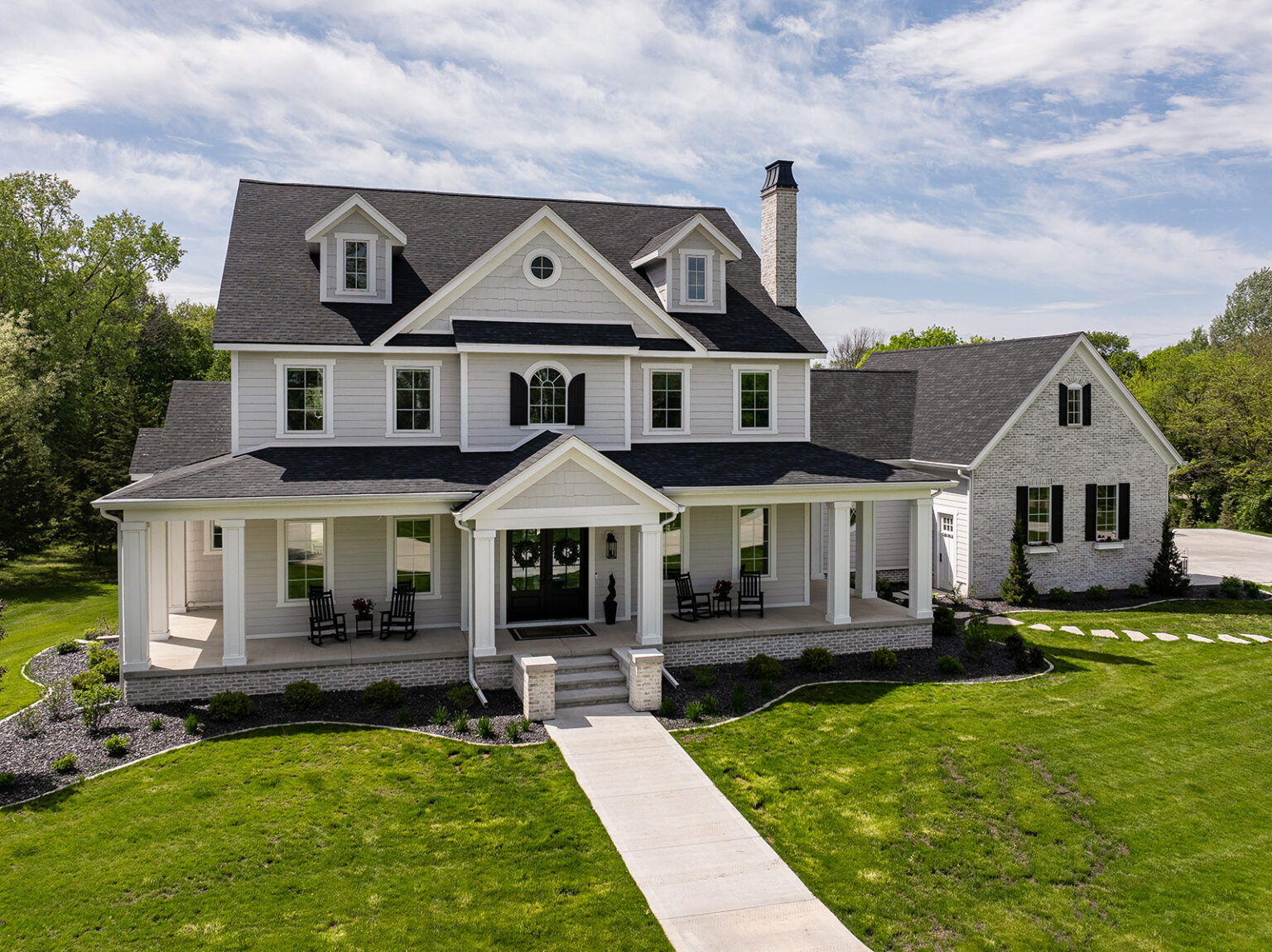 Modern Colonial Estate | Ankeny, IA | New Home Gallery | Strahan ...